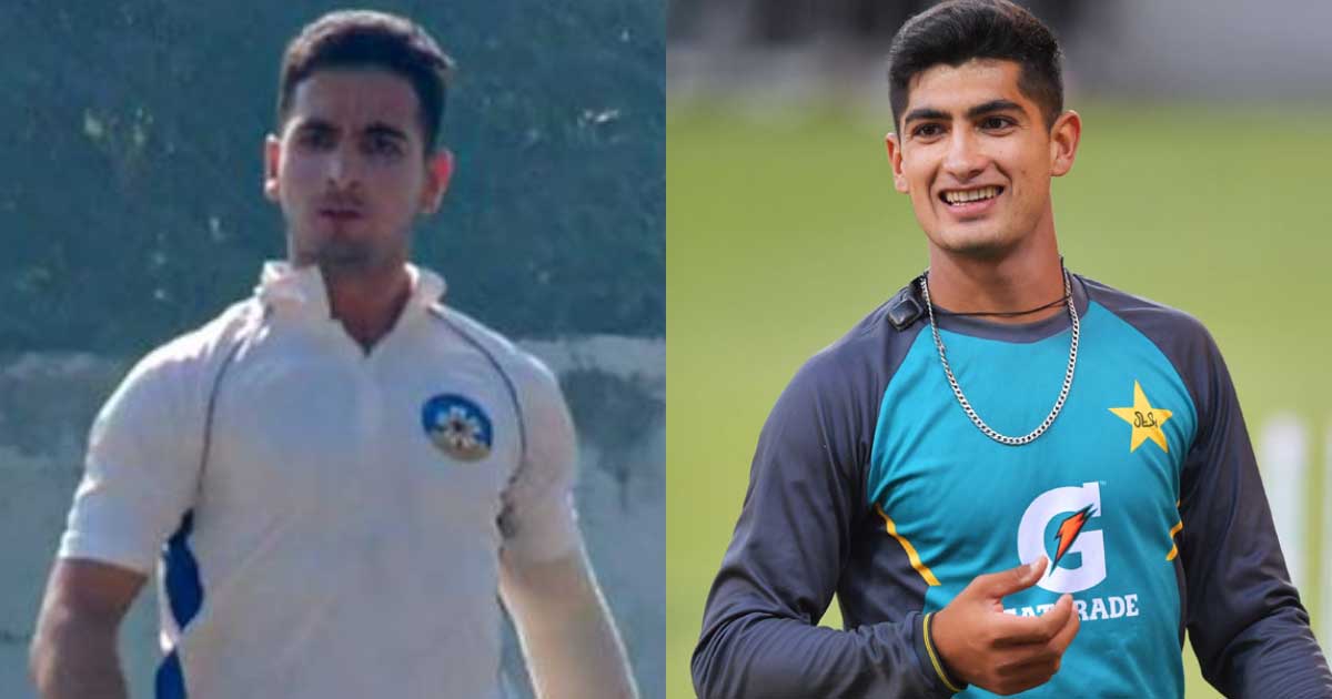 Naseem Shah’s brother Hunain Shah picks maiden wicket in First-Class ...