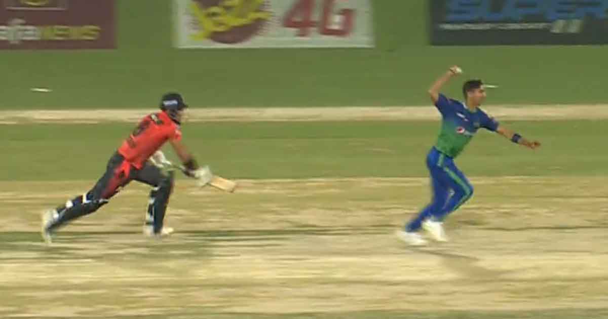 Shahnawaz Dahani makes mockery of easy run-out chance during PSL season ...