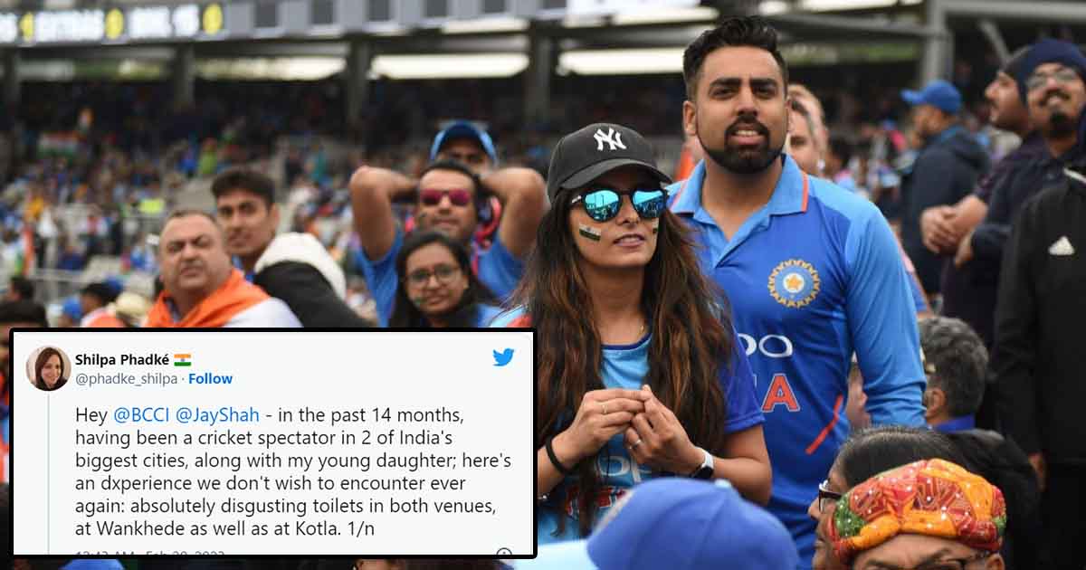 'Absolutely disgusting' - Fan blasts BCCI for unhygienic sanitary ...