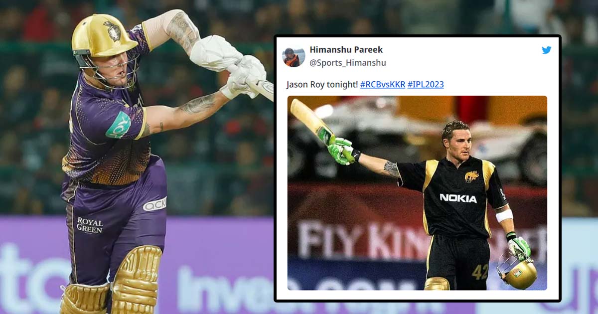 'He is taking KKR fans back to Chris Lynn era' - Twitter overflows as Jason Roy sets dreamy tone ...