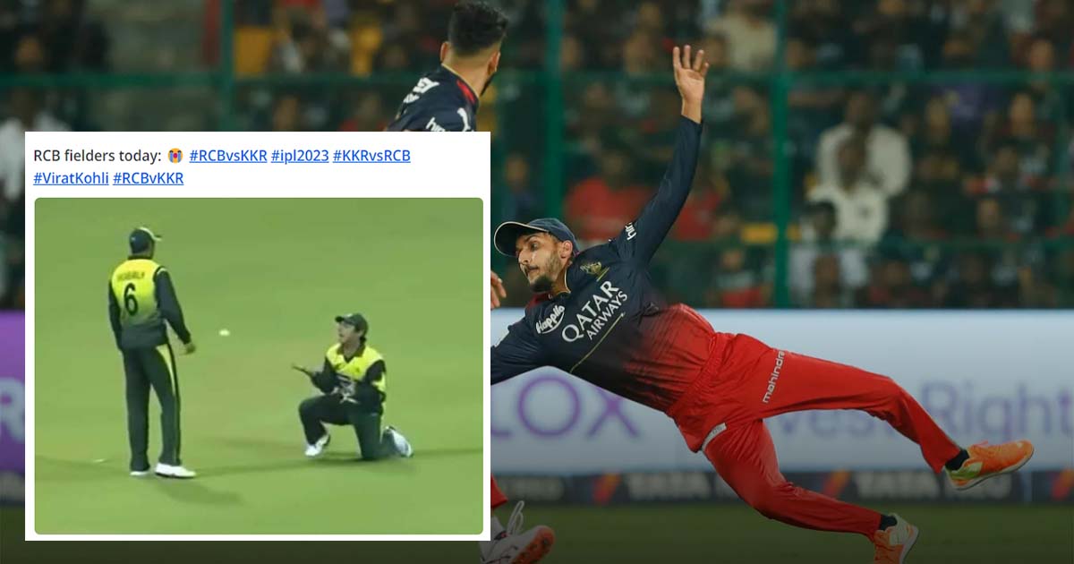 'Hum kyu catch pakde' - Netizens mock RCB for poor fielding against KKR