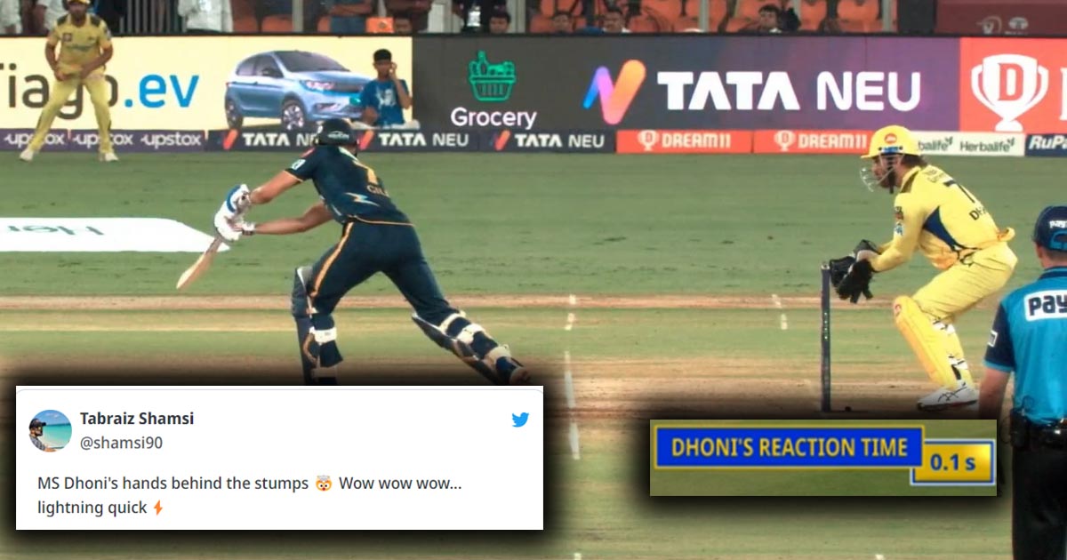 ‘Unbelievable glove work’ - Twitter goes berserk as MS Dhoni’s stumps ...