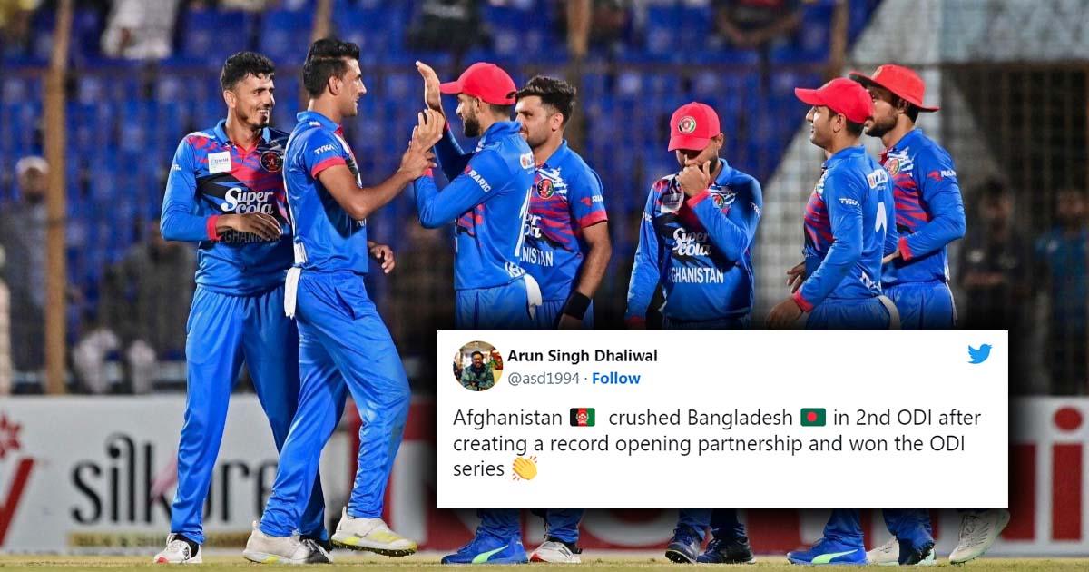 Twitter Reactions: Afghanistan script history by clinching first-ever ...