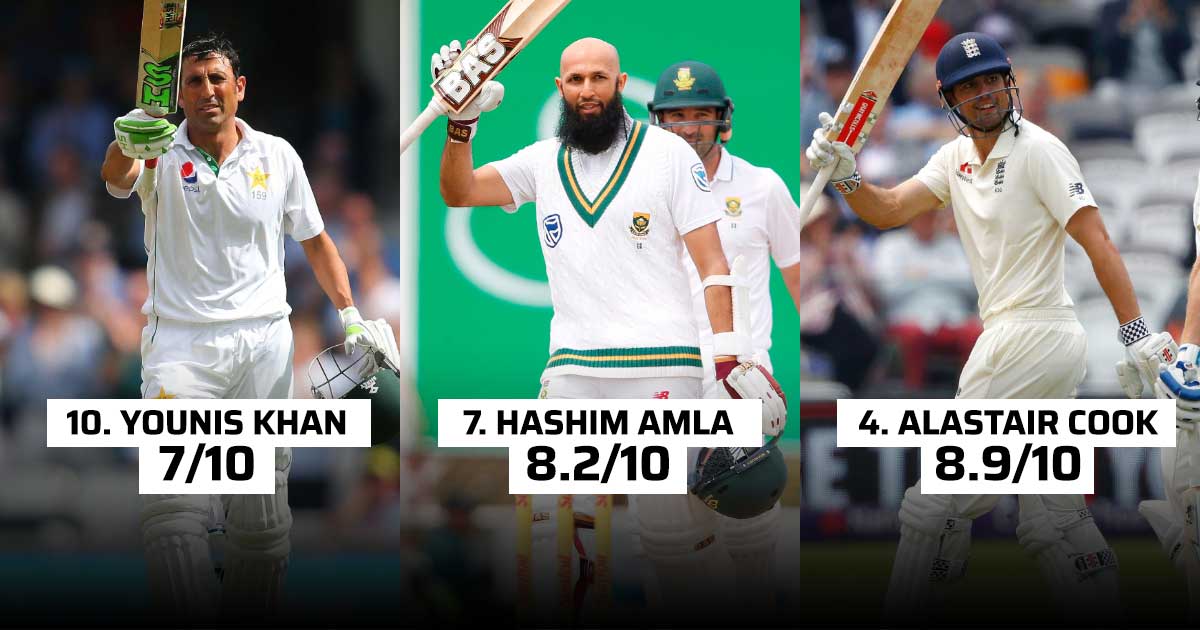 Ranking 10 Best Batters from 2010 to 2019 | Top 10 Test Batters from ...