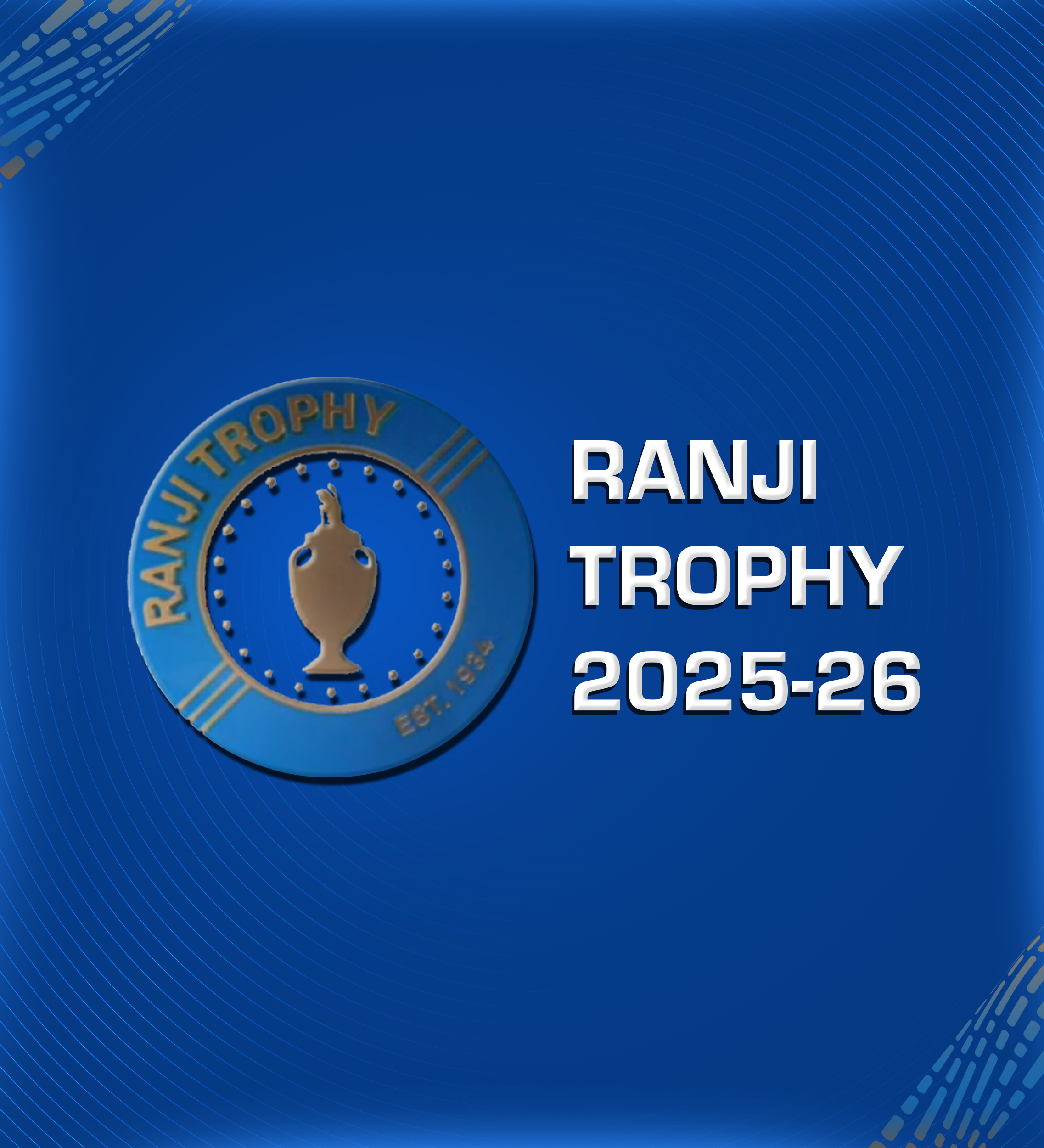 RANJI TROPHY 2025 Schedule: Today RANJI TROPHY Match, Dates, Time ...