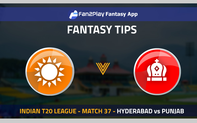 Indian T20 League 2021: Match 37 HYD vs PUN – Fan2Play Fantasy Cricket ...
