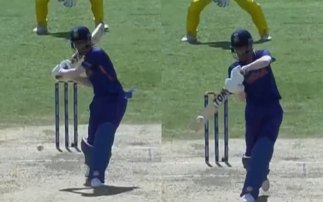 Watch: Yash Dhull advances down the track to hit out of park during ...